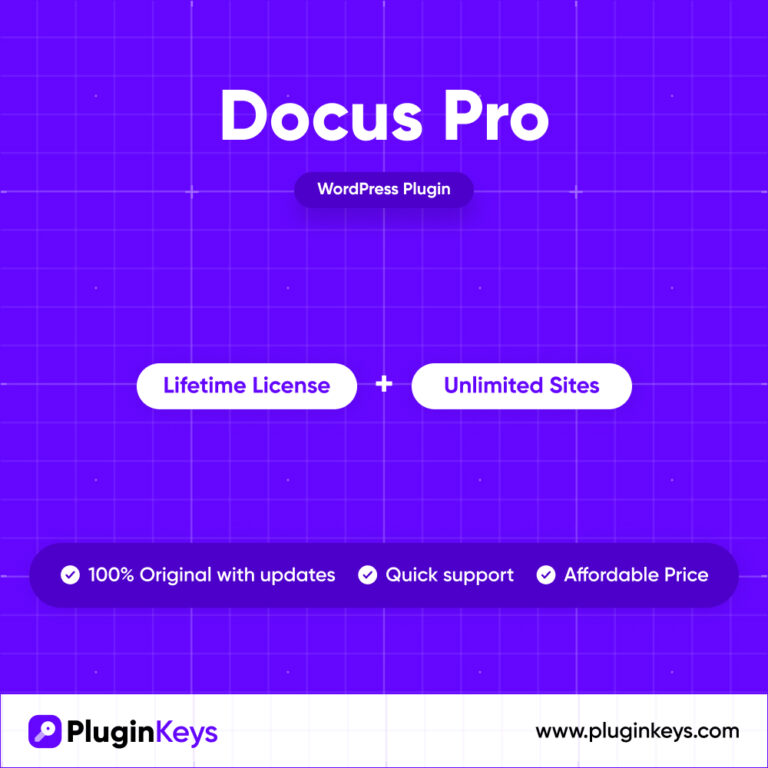 Docus Pro - Original Lifetime License Key (with Auto-updates ...